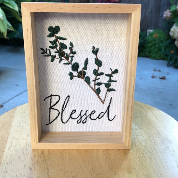 Wall Decor | Home Decor New Blessed Frame | Poshmark